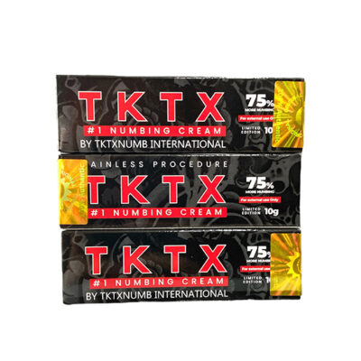 Anestesia Tktx - Crema Anestésica 75% 3 unidades | Atramento Tattoo Supply